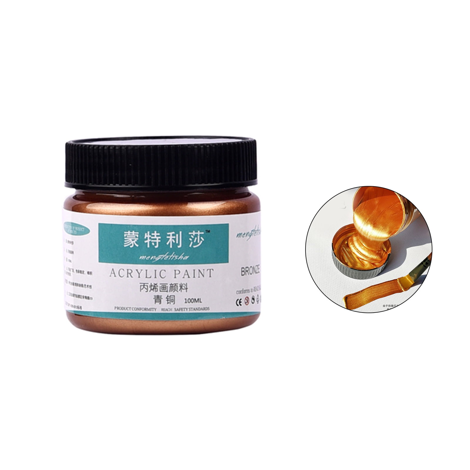 14 Colors 100ml Gold Silver Resin Pigment Shiny Metallic Effect ...