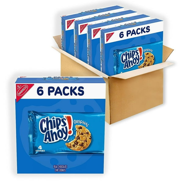Original Chocolate Chip Cookies, 20 Snack Packs (2 Cookies Per Pack ...