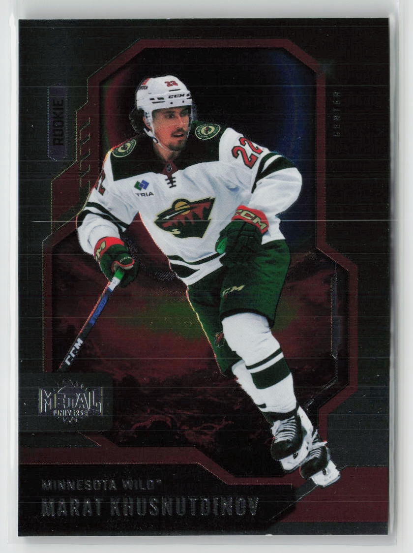 2024-25 Metal Universe Hockey Marat Khusnutdinov #135 Rookie - Walmart.com