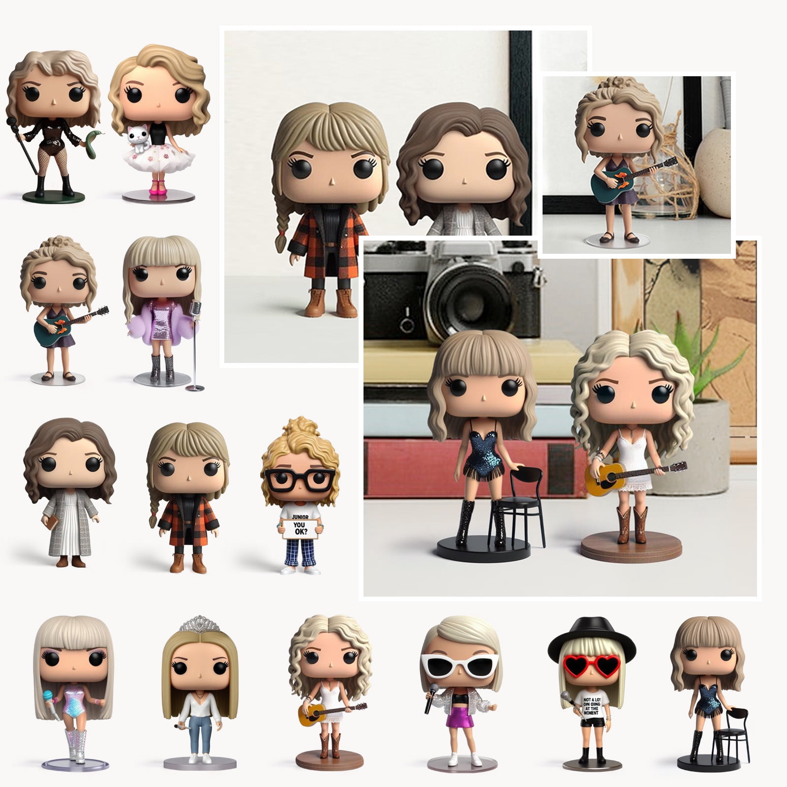 Taylor Swift Resin Figures, Collectible Statues, Music Star Resin ...