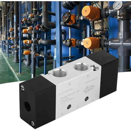 5 Way Pneumatic Control Valve PT1/4in 2 Position Position Control Valve ...