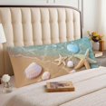 Body Pillow Covers Starfish Seashell Body Pillowcase 20"X54", Tropical ...
