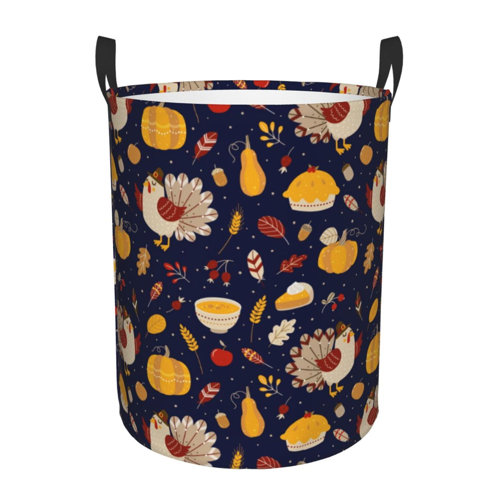 Fotbe Turkey And Autumn Cesto de Ropa con Asas, Cesto Impermeable de ...