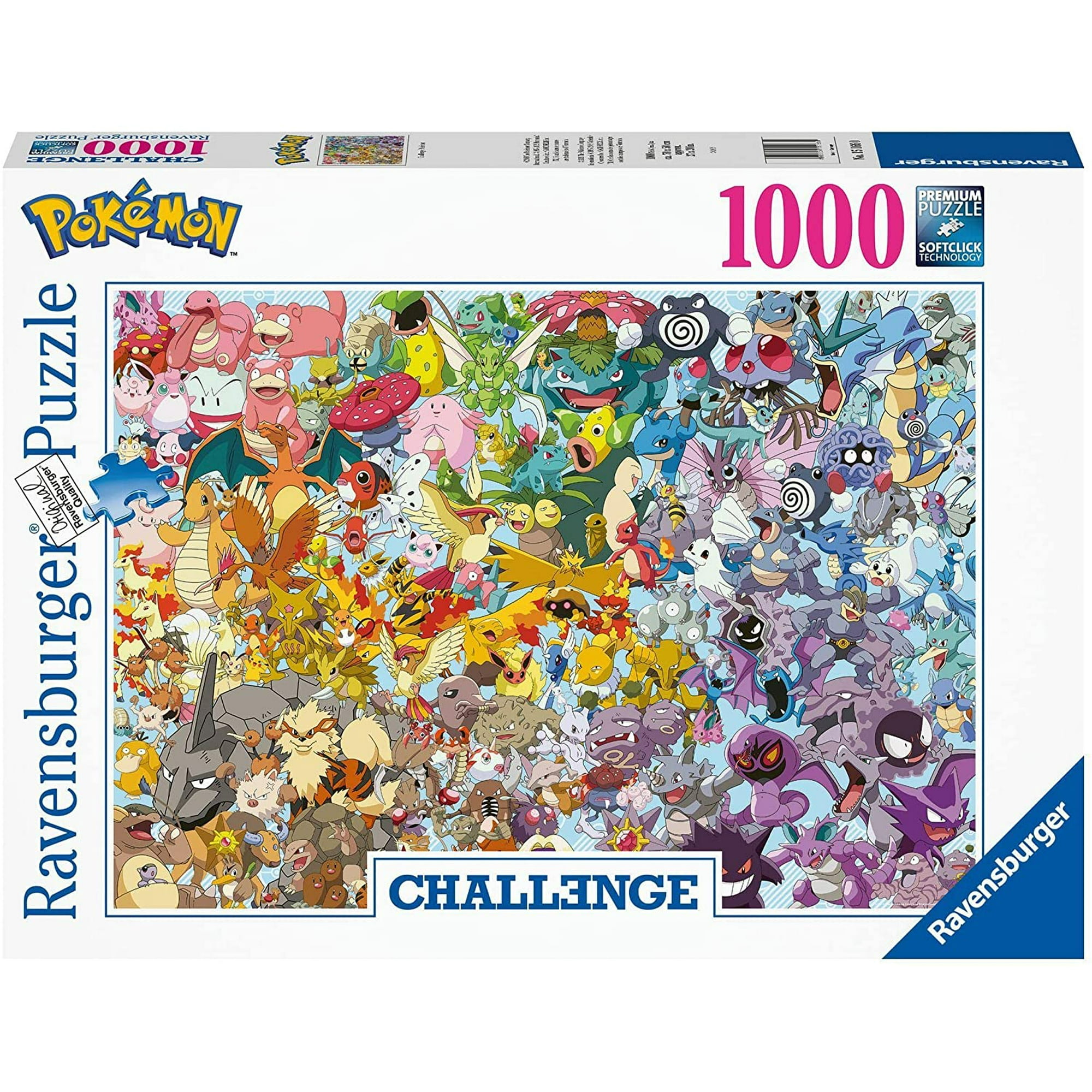 Click here for Ravensburger Pokémon 1000 Piece Challenge Jigsaw P... prices