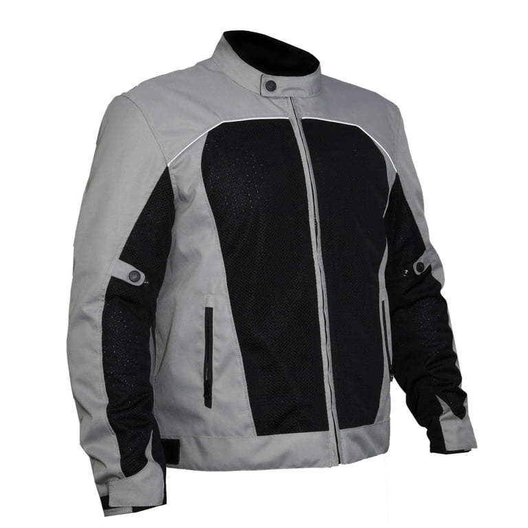 White Mesh Motorcycle Jackets