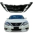 LABLT Front Bumper Upper Grille Assembly 623109HS1A Fit for Nissan ...