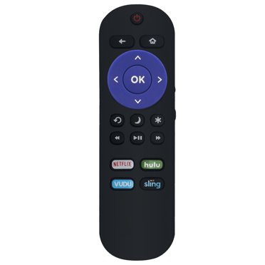 Genuine Philips 101018E0016 Smart TV Remote Control with ROKU Built-in ...