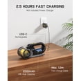 Fanttik Cordless Car Vacuum, 14000Pa/40AW, Black with LED Display ...
