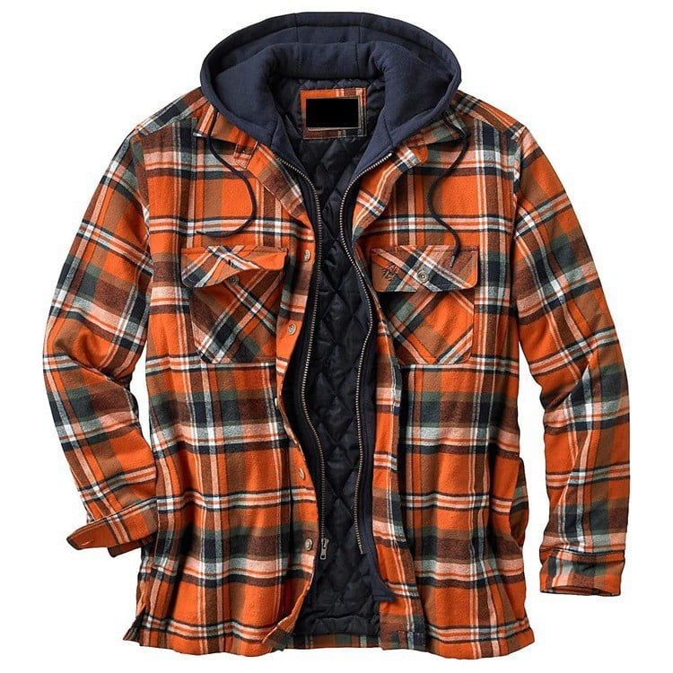 Click here for Unbranded Mens Thermal Lined Flannel Shirt Jacket... prices