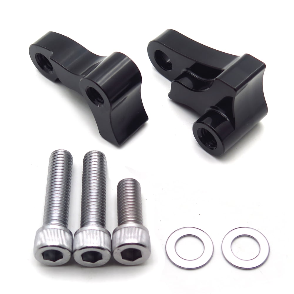 HTTMT- 1.75" Black Rear Drop Lowering Slam Kit Compatible With Harley ...