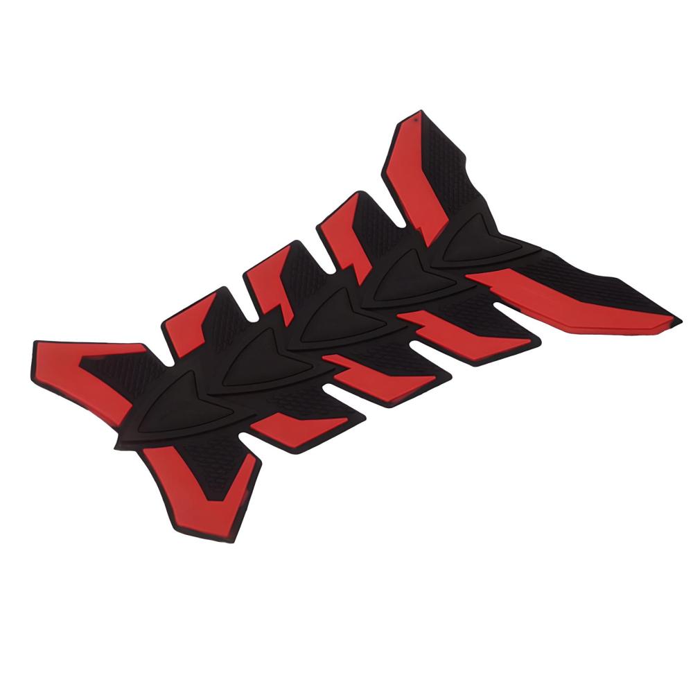 Motorcycle Tank Pad | 3D Fishbone Pattern Motor Bike Stickers Decals ...