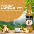 Syruvia Toasted Marshmallow Syrup, Pure Cane Coffee Flavoring, 25.4 fl ...