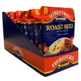 Hereford Fully Cooked Roast Beef, Gravy, Shelf Stable, High Protein, 10 ...