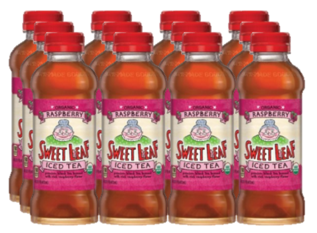 Sweet Leaf Organic Raspberry Iced Tea, 16 Fl Oz (12 Pack) - Walmart.com