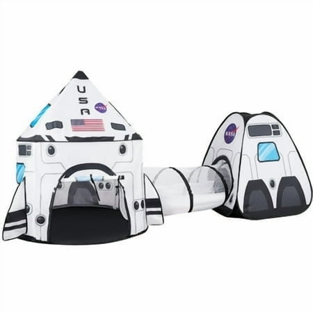 Click here for Joyin White Rocket Ship Pop Up Play Tent With Tunn... prices