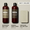 Papatui Holiday Gift Set, Men's Care Shower Pack, Shampoo Conditioner ...