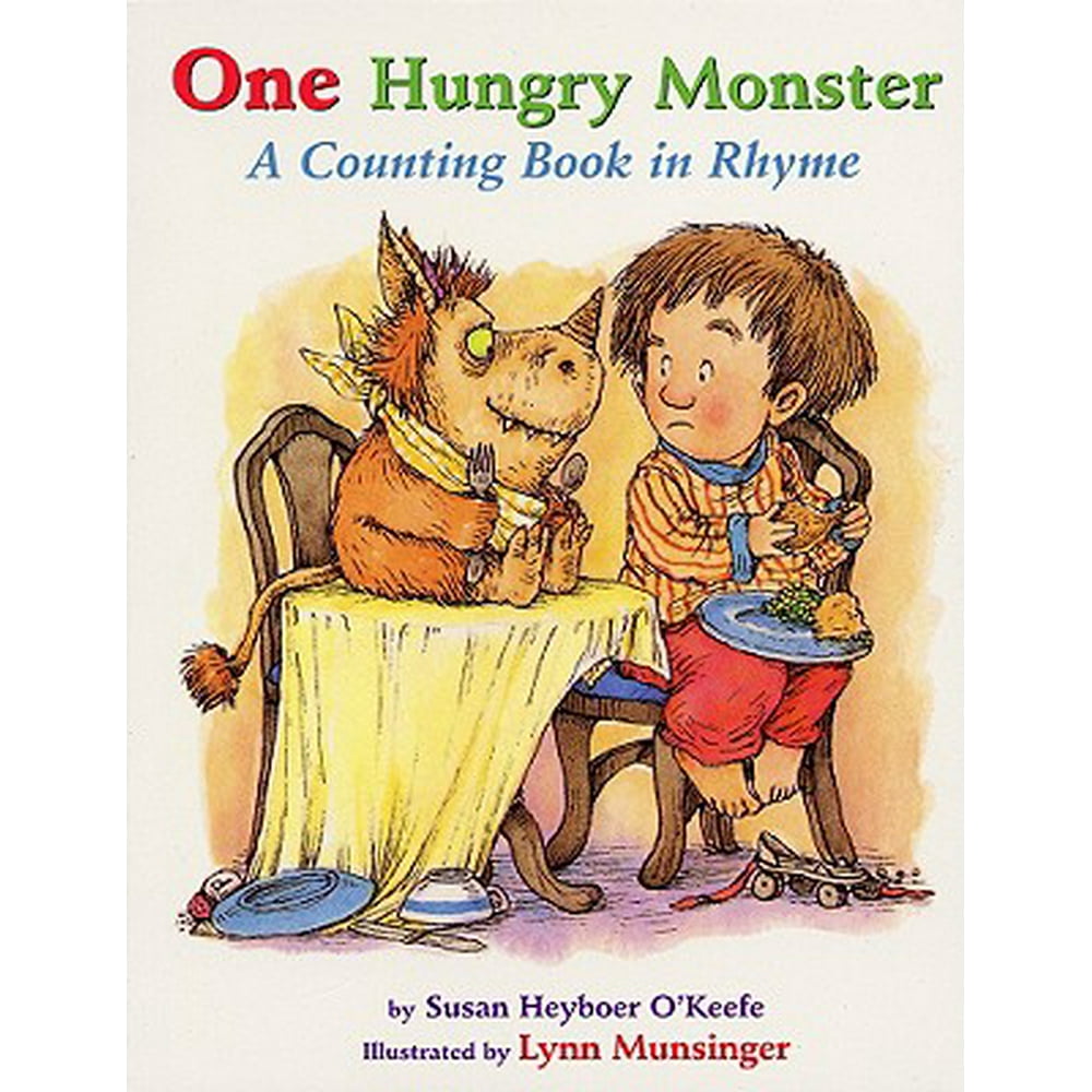 One Hungry Monster: A Counting Book in Rhyme (Board Book) - Walmart.com ...