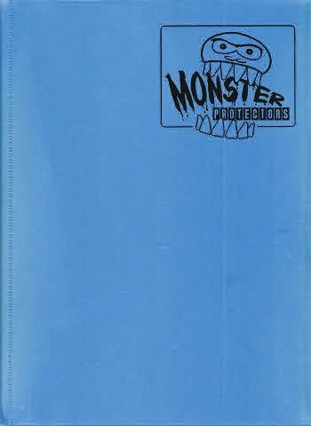 Monster Binder - Álbum de tarjetas coleccionables de 9 bolsillos, azul ...