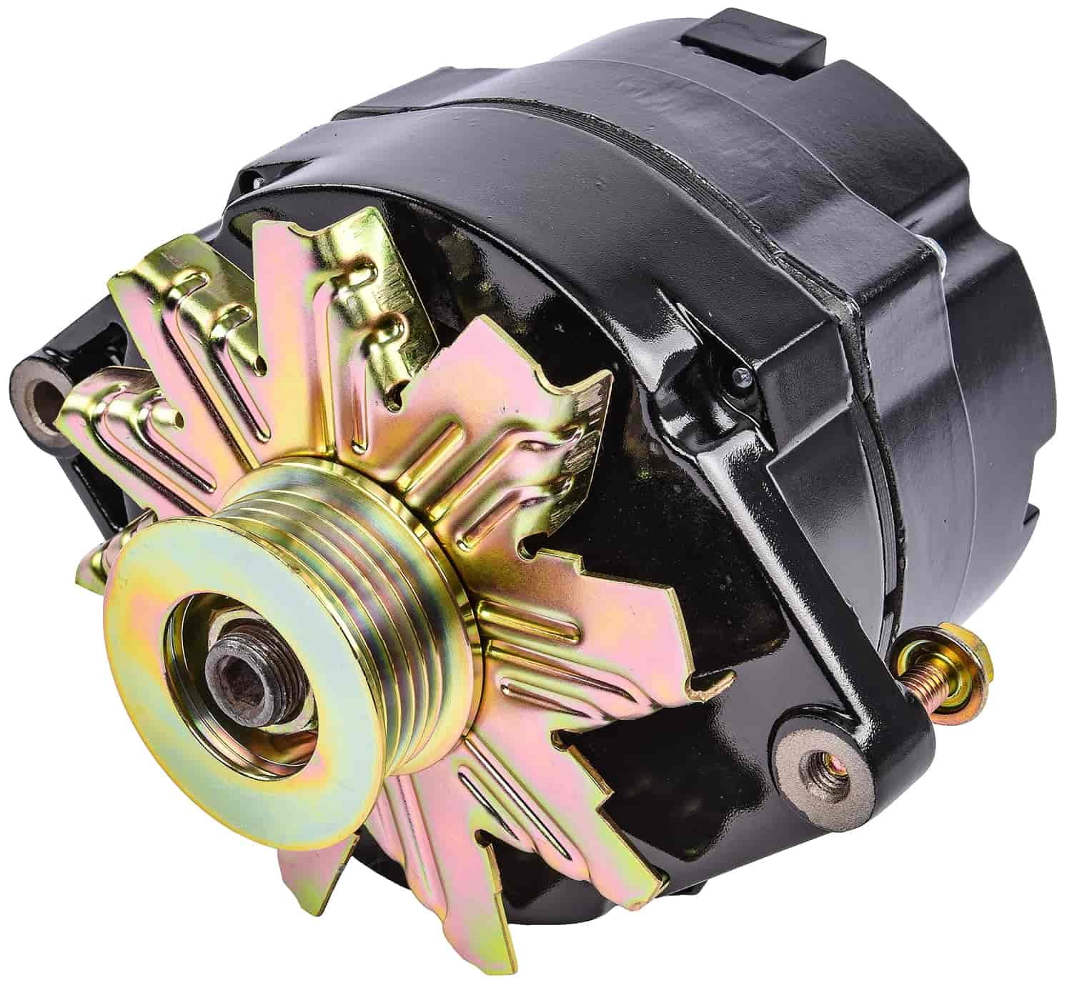 JEGS 10177 1-Wire GM Alternator 100 AMP Output 12 Volt GM 10si Internal ...