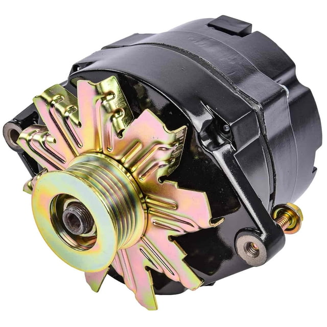 JEGS 10177 1-Wire GM Alternator 100 AMP Output 12 Volt GM 10si Internal Regulato - Walmart.com