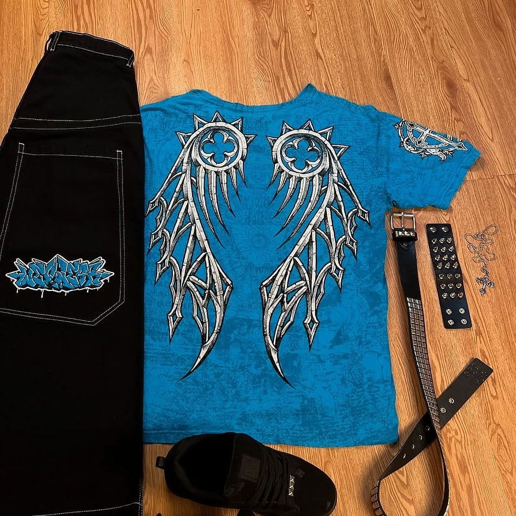 Click here for Zeruo Jnco And Wexwear Suit Graphic Embroidered Je... prices