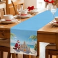 Coastal Christmas Table Runner 36 Inches Long Farmhouse Dress Scarves ...