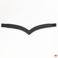 Cob V Shape Hilason English Padded Bridle Browband Blanks Empty Channel ...