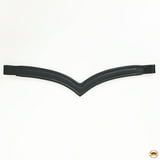 Cob V Shape Hilason English Padded Bridle Browband Blanks Empty Channel ...