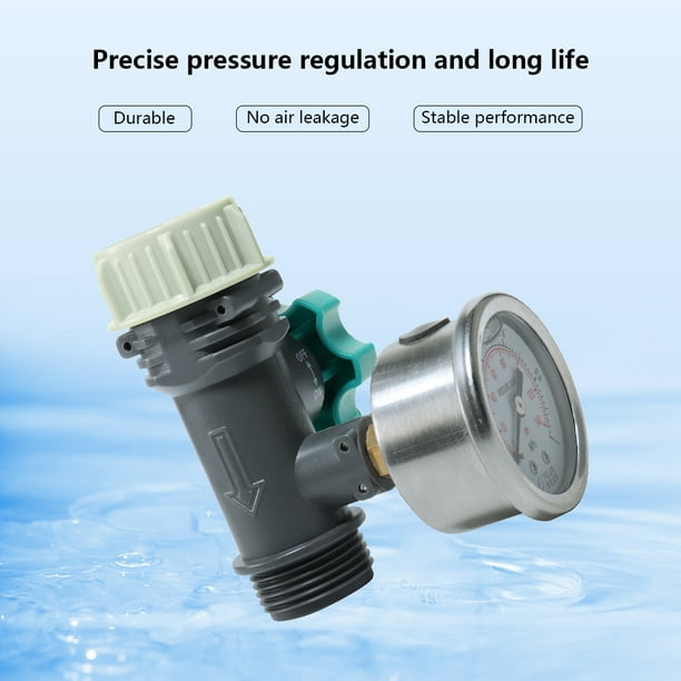 Coiry Automatic Water Pressure Regulator Valve with Gauge Meter Water ...