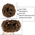 4-Piece Wig Curly Hair Ring Rubber Band Messy Big Hair Ring, Fiber ...