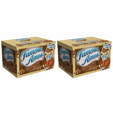 Famous Amos Chocolate Chip Cookies, Single Serve Snacks Pack, Multipack ...