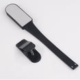COM1950s LED Desk Lamp with Clip, USB Rechargeable Book Light, Stepless ...