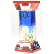 Hourglass Liquid Bubbler Liquid Motion Bubbler Timer for Toddlers Boys ...
