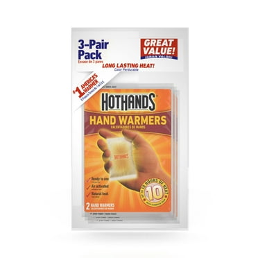 HotHands Hand Warmer 20-Pair Value Pack, Disposable Bulk Hot Pouches ...