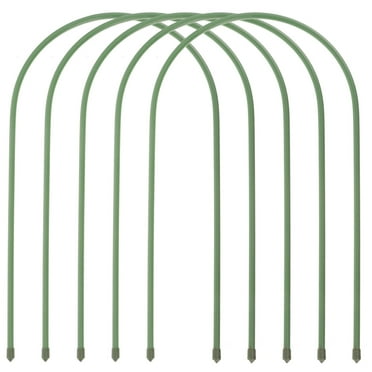 Cambaverd Greenhouse Hoops 6 Sets of 8FT Long Garden Hoops for Raised ...