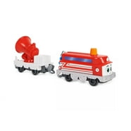 Mighty Express Power Freight Nate Toy Train with Cargo Car and Tracks ...