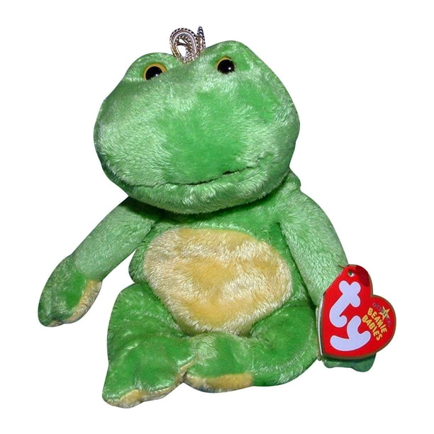 Ty Beanie Baby: Charm the Frog | Stuffed Animal | MWMT's - Walmart.com