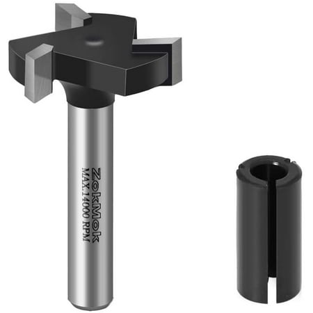 1/4 Shank Planer Router Bit, 1/4 inch Shank 1 inch Cutting Diameter ...