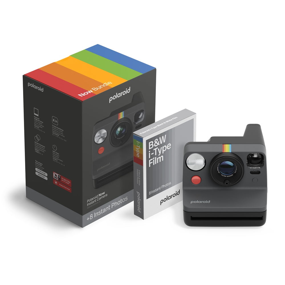 Click here for Polaroid Now Gen 3 Black Instant Camera + Black An... prices