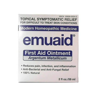 Emuaid Max Strength 2 Oz First Aid Ointment for Pain Relief and Skin ...