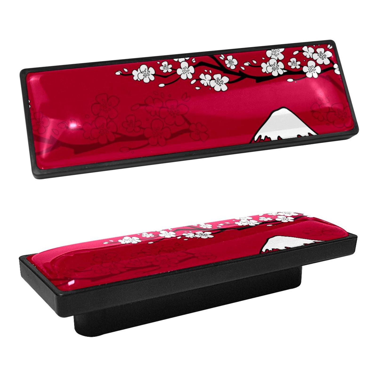 4 Pcs Rectangle Cabinet Handle Cupboard Knob Drawer Pulls Handle Sakura ...