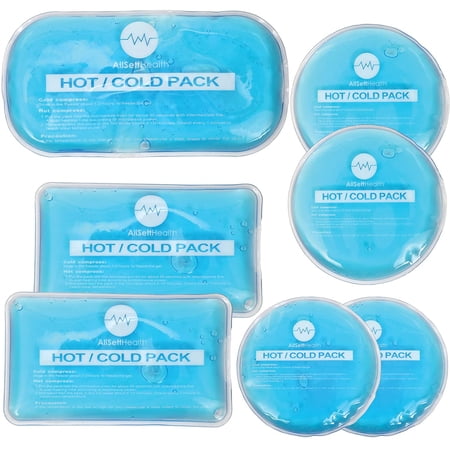 Reusable Hot and Cold Gel Ice Packs for Injuries | Cold Compress, Ice ...