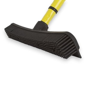 FURemover Pet Hair Remover Carpet Rake with Rubber Bristles, Squeegee ...