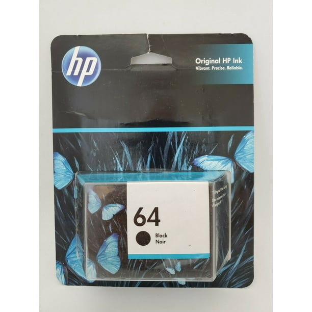 HP 64 Ink Cartridge, Black (N9J90AN) - Walmart.com