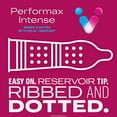 Durex Performax Intense Lubricated Ribbed Dotted Premium Condoms, 12 ct ...