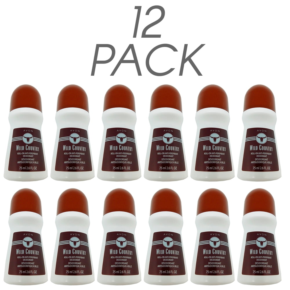 Avon - Avon Wild Country Men's Roll-on Deodorant. Quick Drying, Long ...