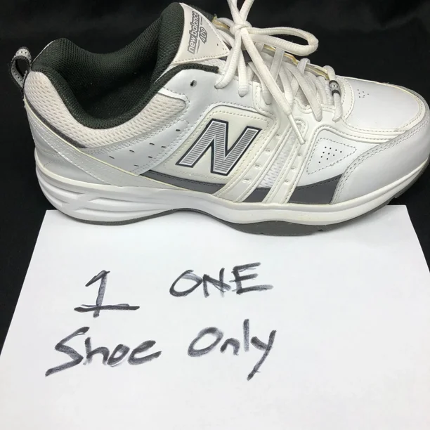New Balance Mens 409 V2 MX409WG2 White Casual Shoes Sneakers Size 10 4E ...