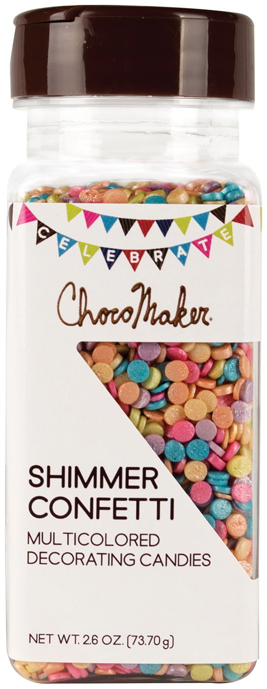 ChocoMaker(R) Shimmer Confetti Jar 2.6oz-Mixed - Walmart.com - Walmart.com