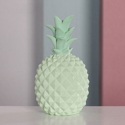 Gaosu Resin Pineapple Figurine Room Decor, Pineapple Coin Piggy Bank ...