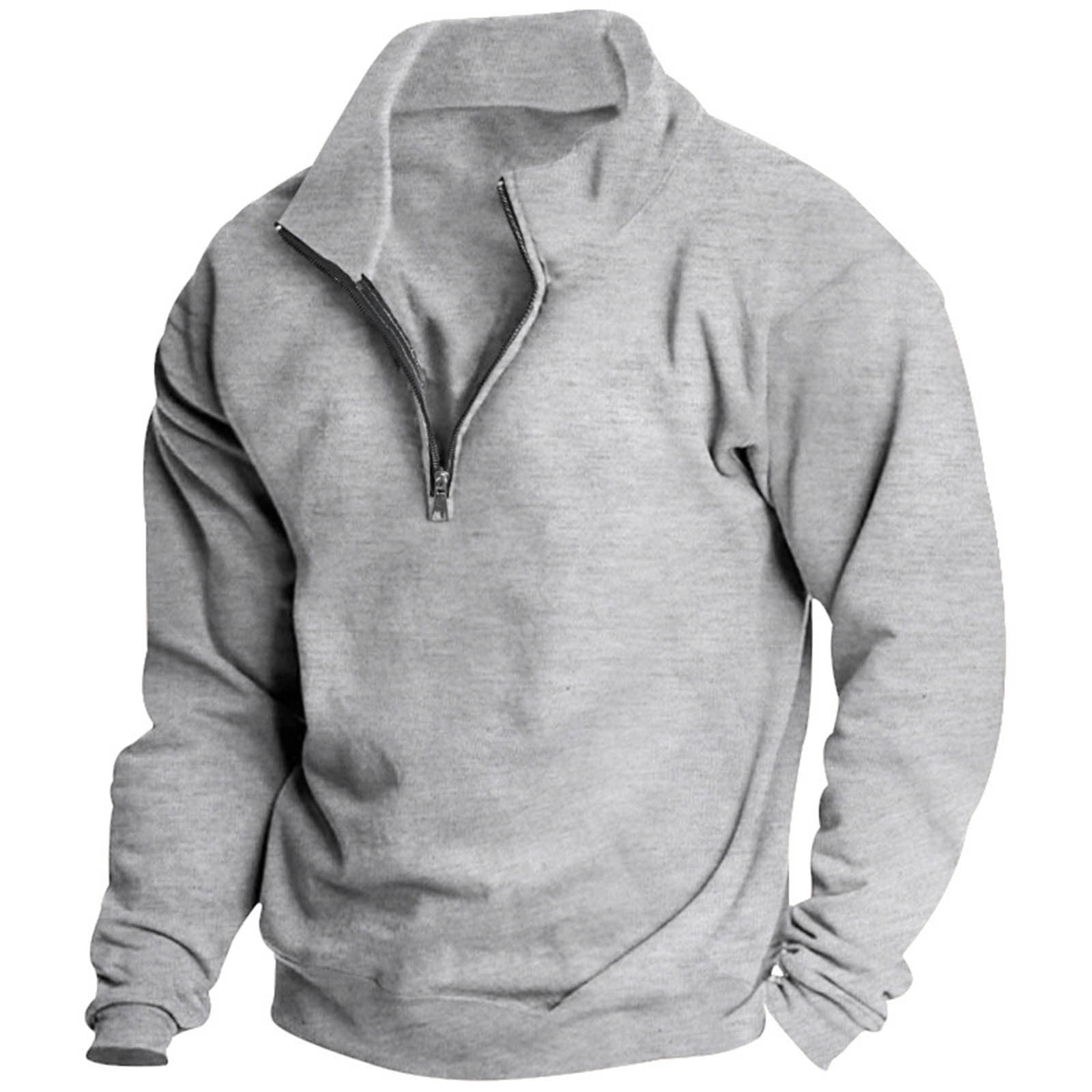 Click here for Qipopiq Unisex-Adult Fleece Quarter-Zip Cadet Coll... prices